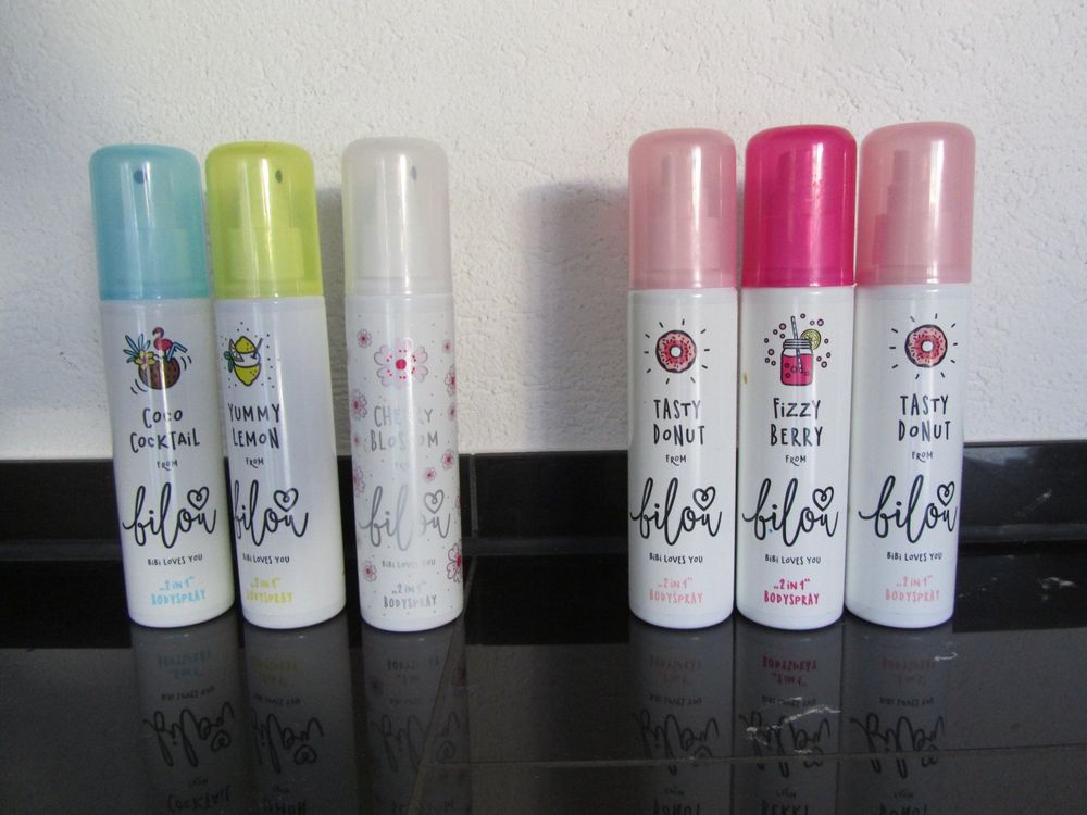 Bilou 6x Bodyspray | Kaufen auf Ricardo