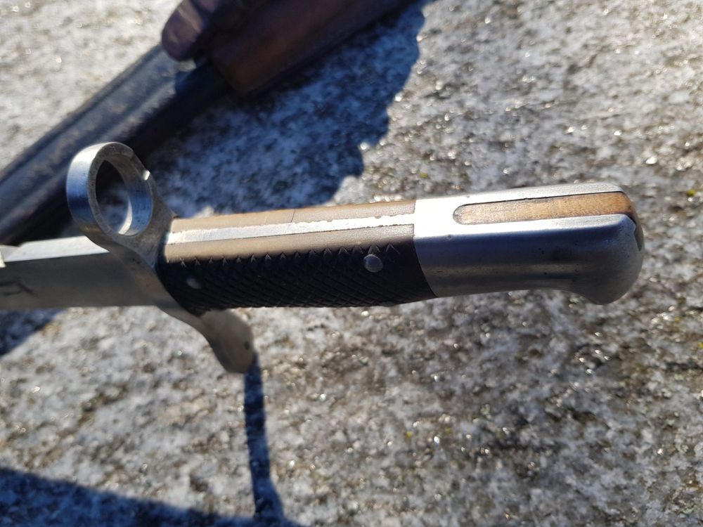 Faschinenmesser Schweiz Säge-Bajonett Vetterli Lederscheide (Gebraucht) in Rüti für CHF 180 ...