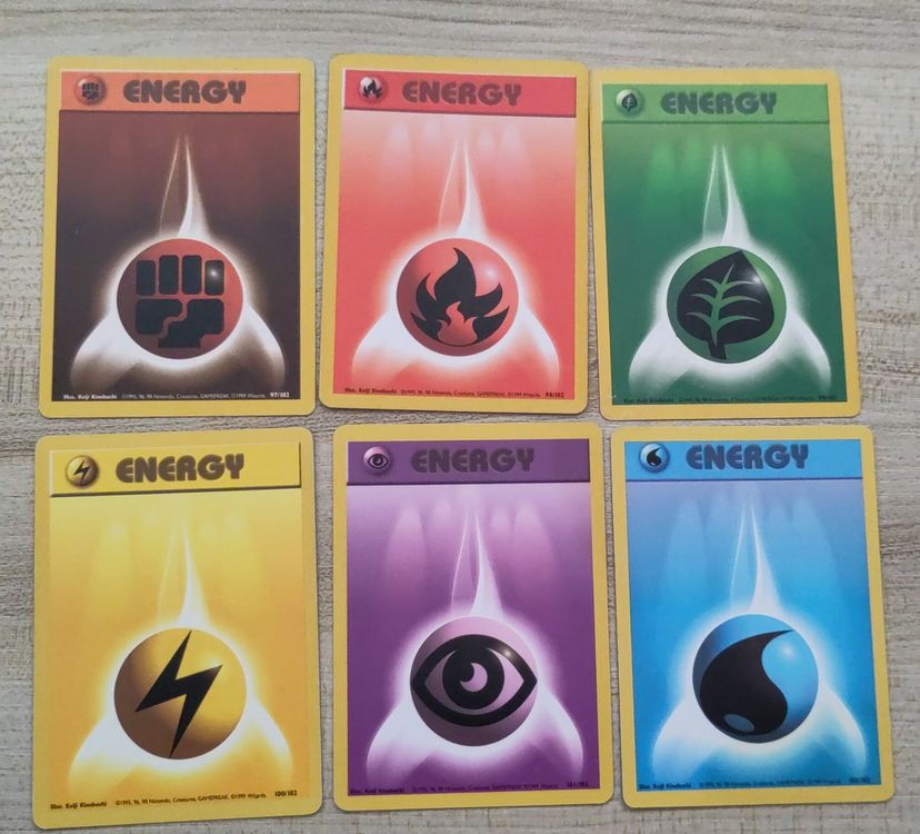 Base set Energy lot - EN | Kaufen auf Ricardo