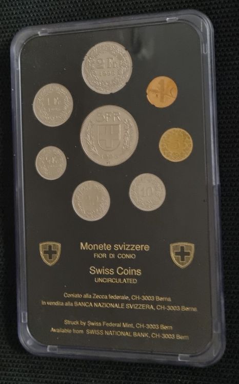 MÜNZSATZ 1996 STGL (Neu und originalverpackt) in Schönenwerd für CHF 19 – mit Lieferung auf ...