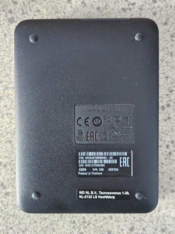 Externe 2,5“ Harddisk 5 Terabyte USB 3 - Western Digital | Kaufen auf ...