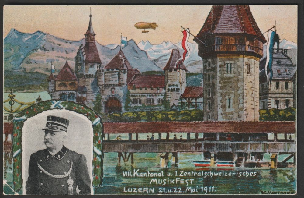 AK LU, ungel. 1911: "Ville d. Lucerne", 210.GK.x, CHF 80 (Gebraucht) in ...