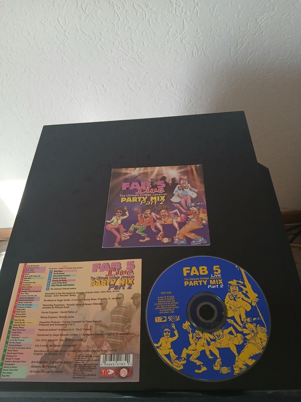 CD Fab5 Live-The Ultimate Vintage Jamaican Party Mix Part2 (Gebraucht ...