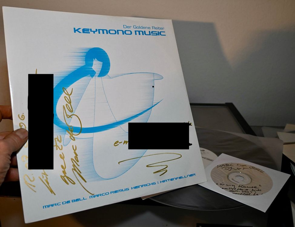SIGNIERT Marc De Bell – Der Goldene Reiter NM-! & 2 promo cd (Gebraucht ...