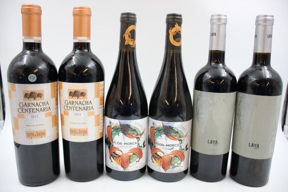 2x Garnacha, 2x Flor Morca & 2x Laya Rotwein (25121560Z) (Neu (gemäss ...