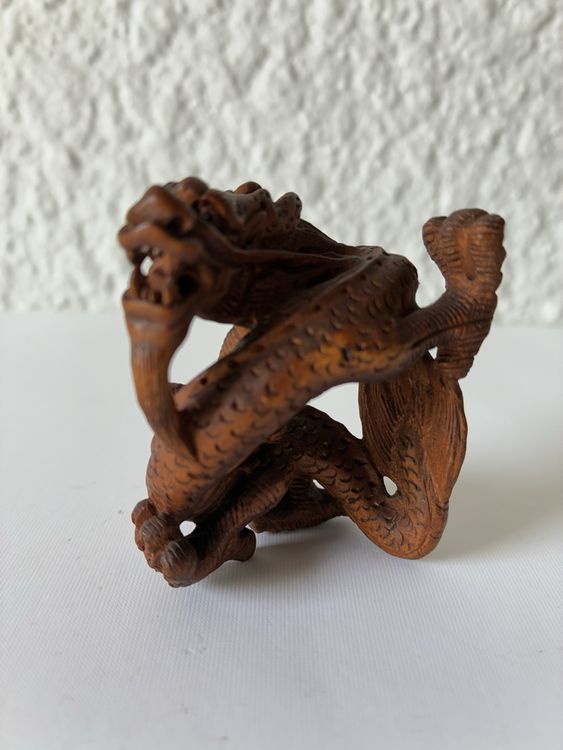 Japon netsuke figure dragon, objet traditionnel japonais (D'occasion) à ...