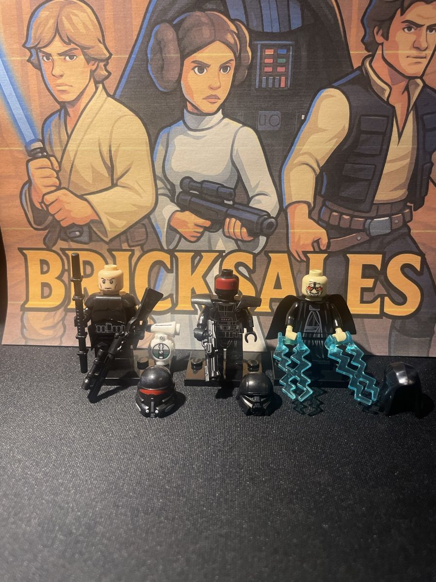 Star Wars Figur Palpatine Dark + Purge Trooper Lego-Komp. (Neu (gemäss ...