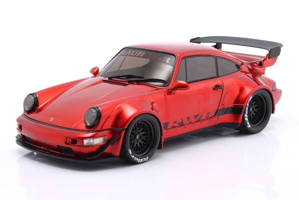 Porsche 911 (964) RWB Rot metallic 1:18 Solido Neu OVP (Neu und ...