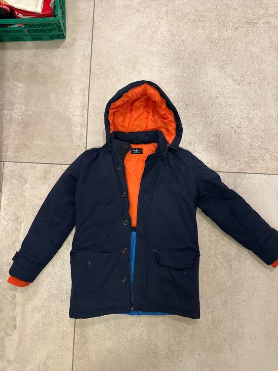 Hackett London Boys Winter Jacket Parka Blue Orange Gr. 140 (Gebraucht ...