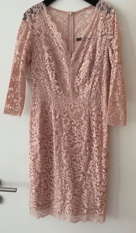 Lachsfarbenes Spitzenkleid, Gr. 36, Esprit, neu | Kaufen auf Ricardo
