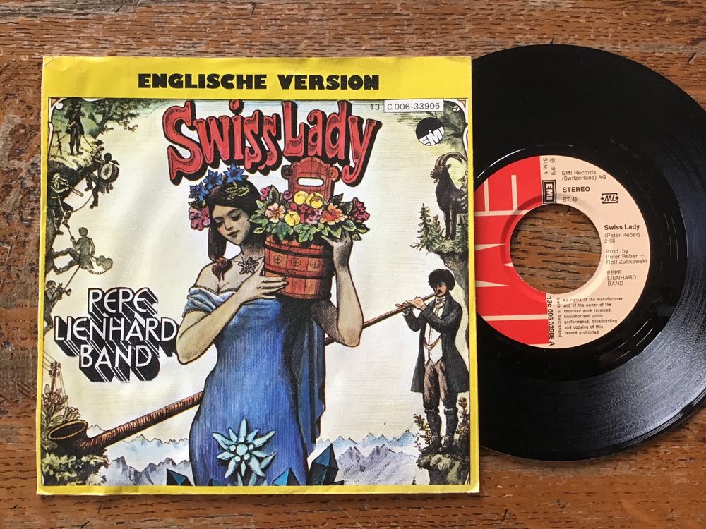 7’’ SP Pepe Lienhard englische version … | Kaufen auf Ricardo