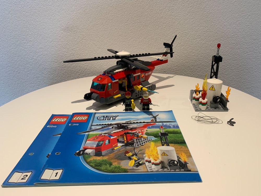 Lego City 60010 Feuerwehr-Helikopter (Gebraucht) in Bürglen TG für CHF ...