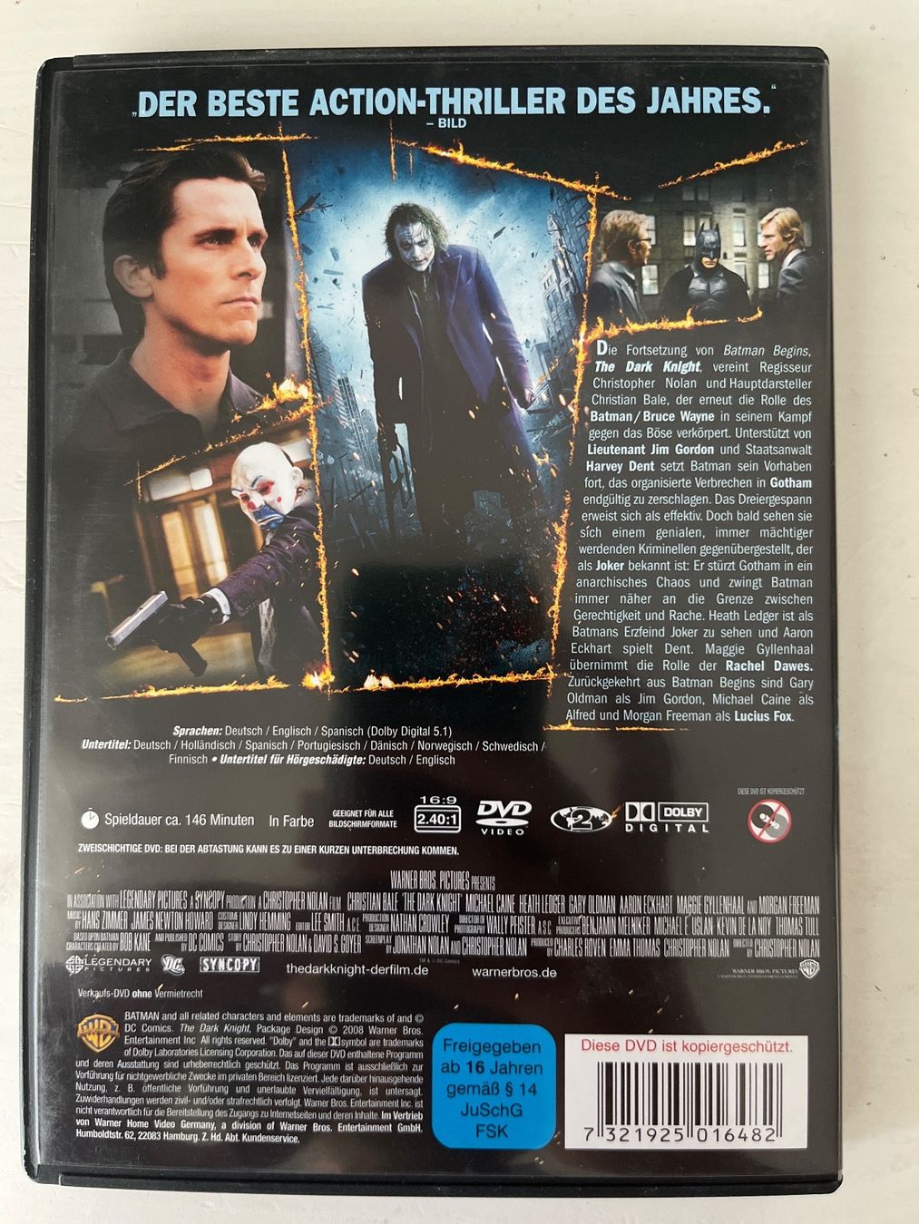 The Dark Knight (2008) DVD 📀 (Neu (gemäss Beschreibung)) in Sierre für CHF 1.95 – mit Lieferung ...