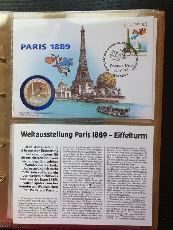 INTERNAT.GEDENK MÜNZE 1998 (Gebraucht) in Dintikon für CHF 9 – mit ...