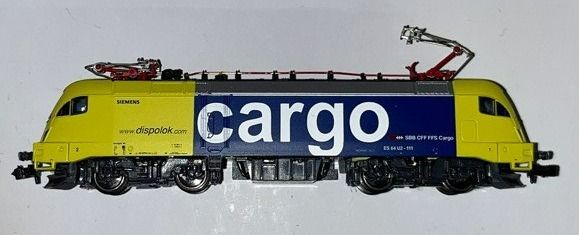 Hobbytrain Spur N 2 Loks Taurus Siemens Dispolok Cargo gelb (Gebraucht ...
