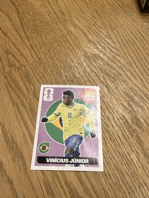 Panini WM 2026 - Extra Sticker - Vinicius Junior - PURPLE (Neu (gemäss ...