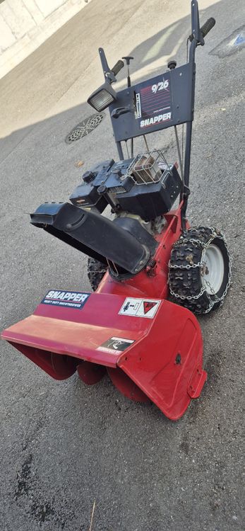 Schneefräse Snapper 9/26 (Gebraucht) in Grenchen für CHF 250 – nur ...