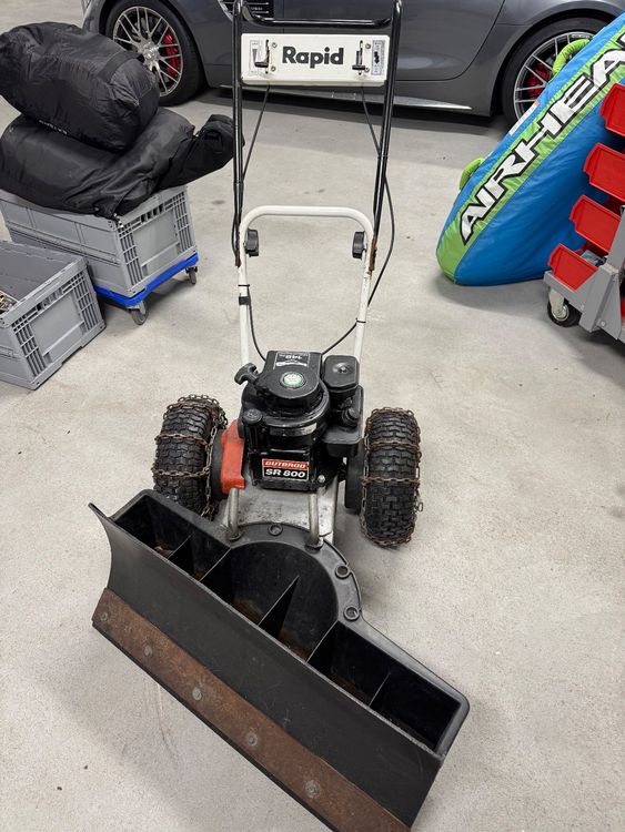 Gutbrod SR 800 Schneeschieber – Motor läuft, Schaltung def. (Gebraucht ...