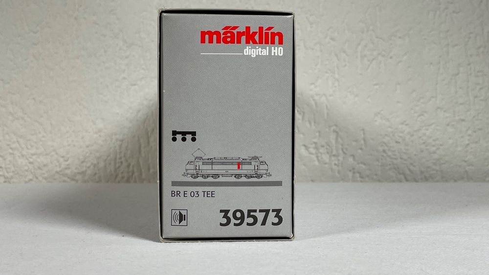 Märklin 39573 - DB BR E03 TEE Digital fx mit Sound - NEU (Neu und ...