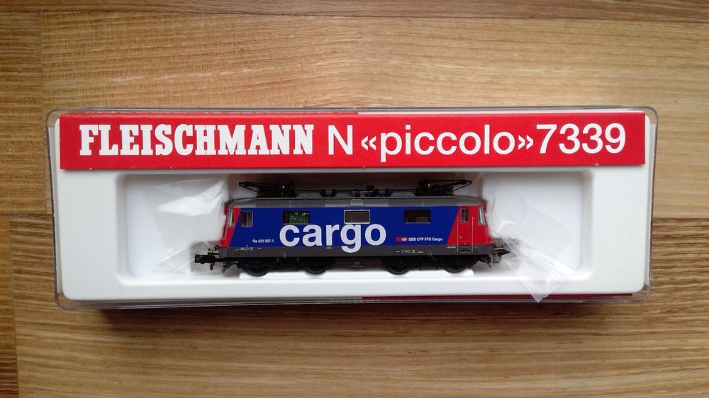 Fleischmann 7339 SBB-CFF-FFS Cargo Re 4/4 II 421 397-1 (Gebraucht) in ...