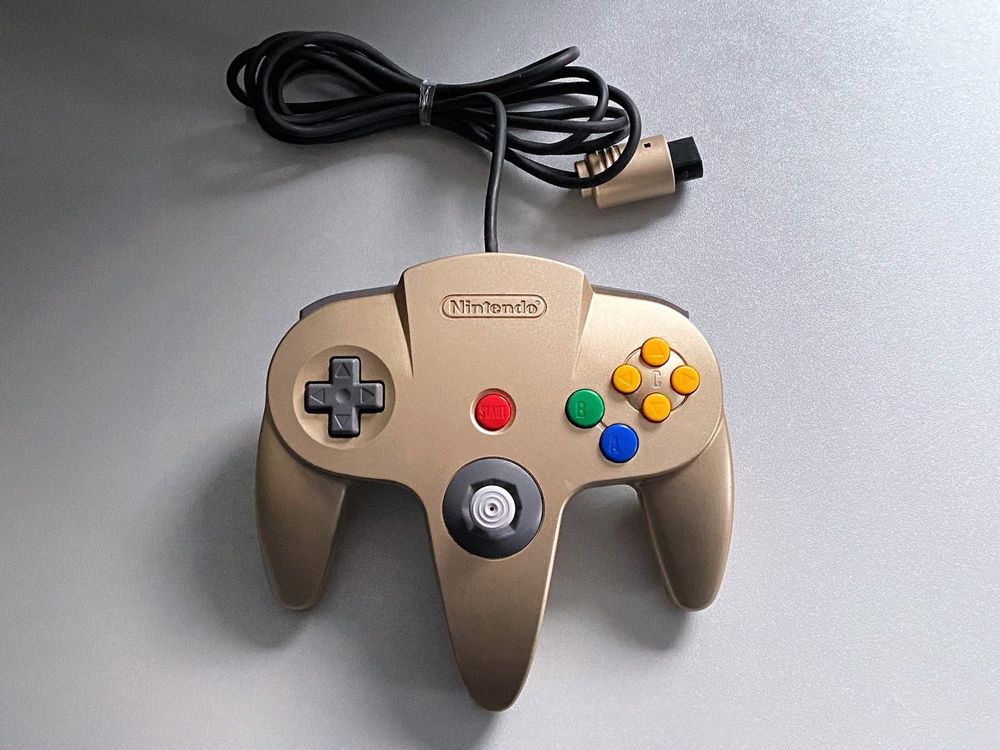 Nintendo 64 Controller Gold N64 (Gebraucht) in Rivera für CHF 38 – mit ...