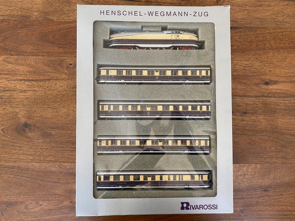 Rivarossi Henschel-Wegmann-Zug H0 0339 DC mit Dampflok Br 61 | Kaufen auf Ricardo