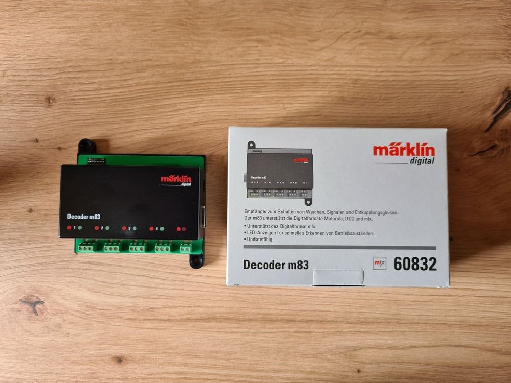 Märklin 60832 Decoder m83 MFX (Gebraucht) in Sugiez für CHF 39 – mit Lieferung auf Ricardo kaufen