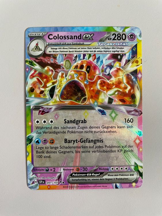 Pokemon Colossand eX (Versand gratis) | Comprare su Ricardo