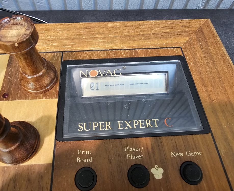 Novag Super Expert Chess Computer Schachspiel Schachcomputer (Gebraucht ...