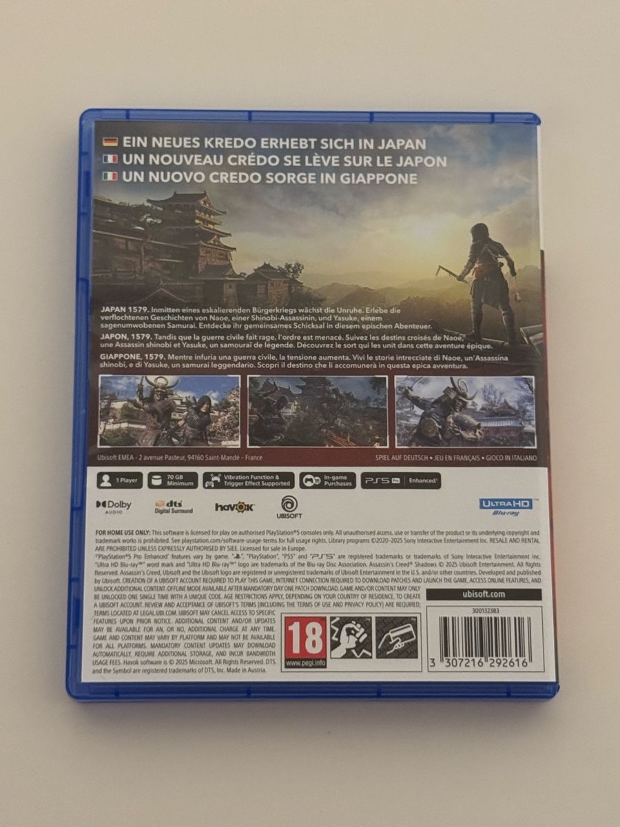 Assassin's Creed Shadows PS5 (Neu (gemäss Beschreibung)) in Winterthur für CHF 41 – mit ...