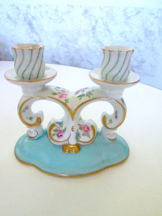 Kerzenhalter aus Porzellan (Gebraucht) in Sementina für CHF 20 – mit Lieferung auf Ricardo kaufen