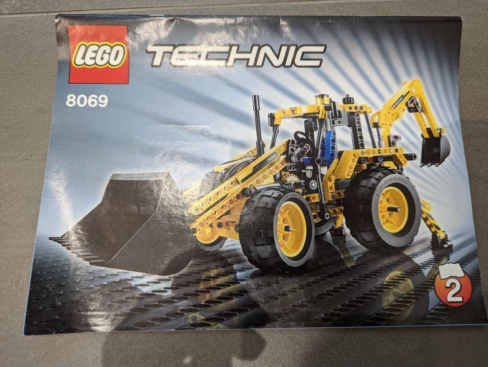 Lego Technic Baggerlader (Backhoe Loader) 8069 (Gebraucht) in Vaduz für ...