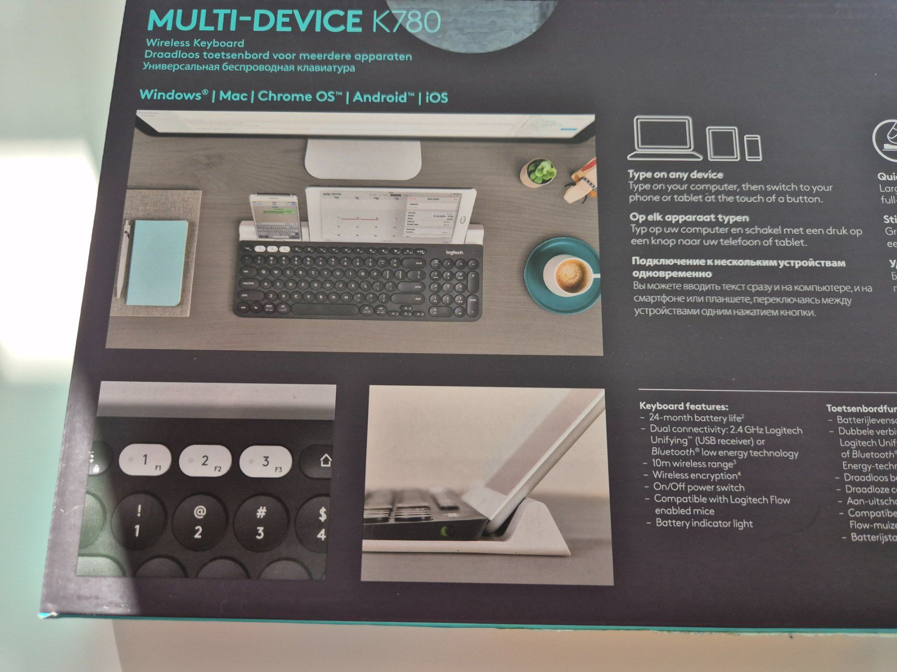 Logitech K780 Multi-Device Tastatur – Neu & Originalverpackt (Neu und ...
