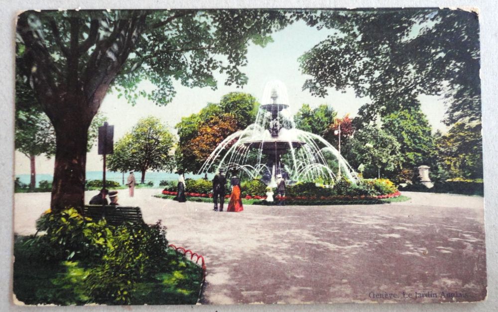 Genève - Le Jardin Anglais (Défectueux) à Fétigny pour CHF 0.7 – avec ...