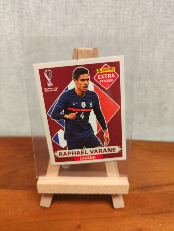 Varane Burgund Legend Panini Extra Sticker World Cup 2022 | Kaufen auf Ricardo
