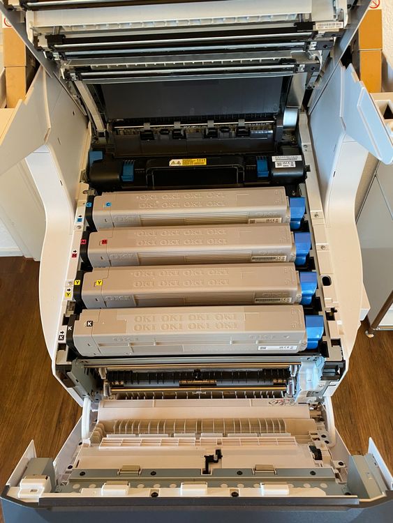 4-in1- Multifunktionsdrucker OKI MC883 dcnt A3LED color MFP (Gebraucht) in für CHF 1066 – nur ...