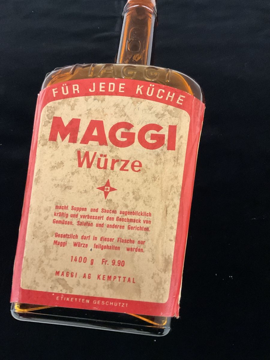 Vintage Maggi Würze Flasche, Glas, Rarität, Top Zustand! (Gebraucht) in ...
