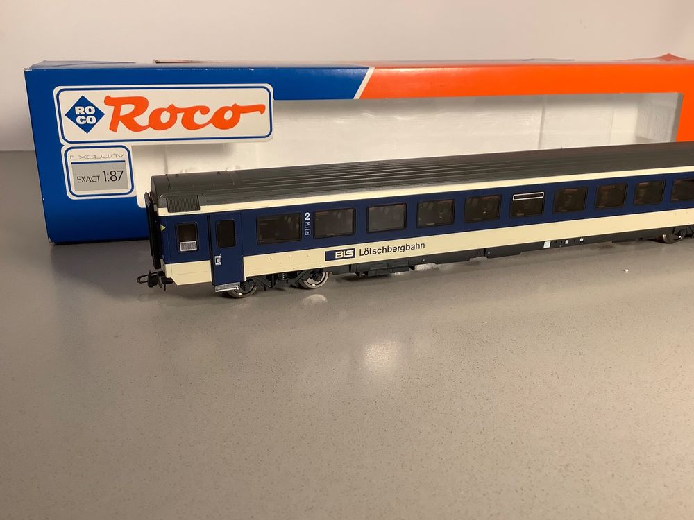 Roco 45321 : BLS 2. Kl B EW IV blau (Gebraucht) in Bossonnens für CHF ...