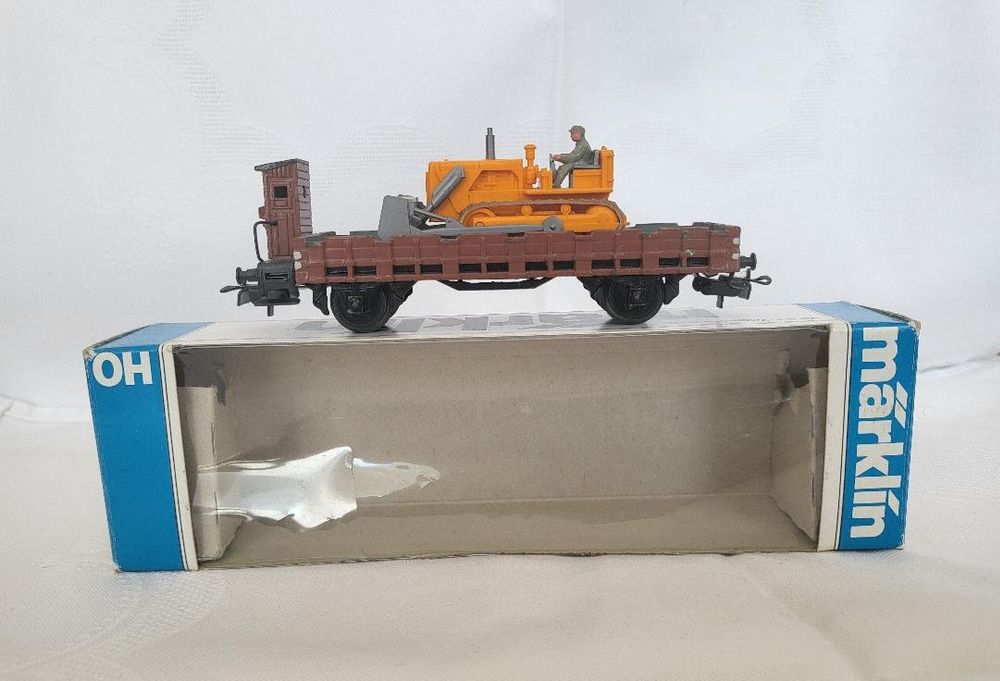 Märklin 4424 FW mit Bagger in OVP, gebr. Z. 2-3 ab Fr. 5.00 (Gebraucht ...