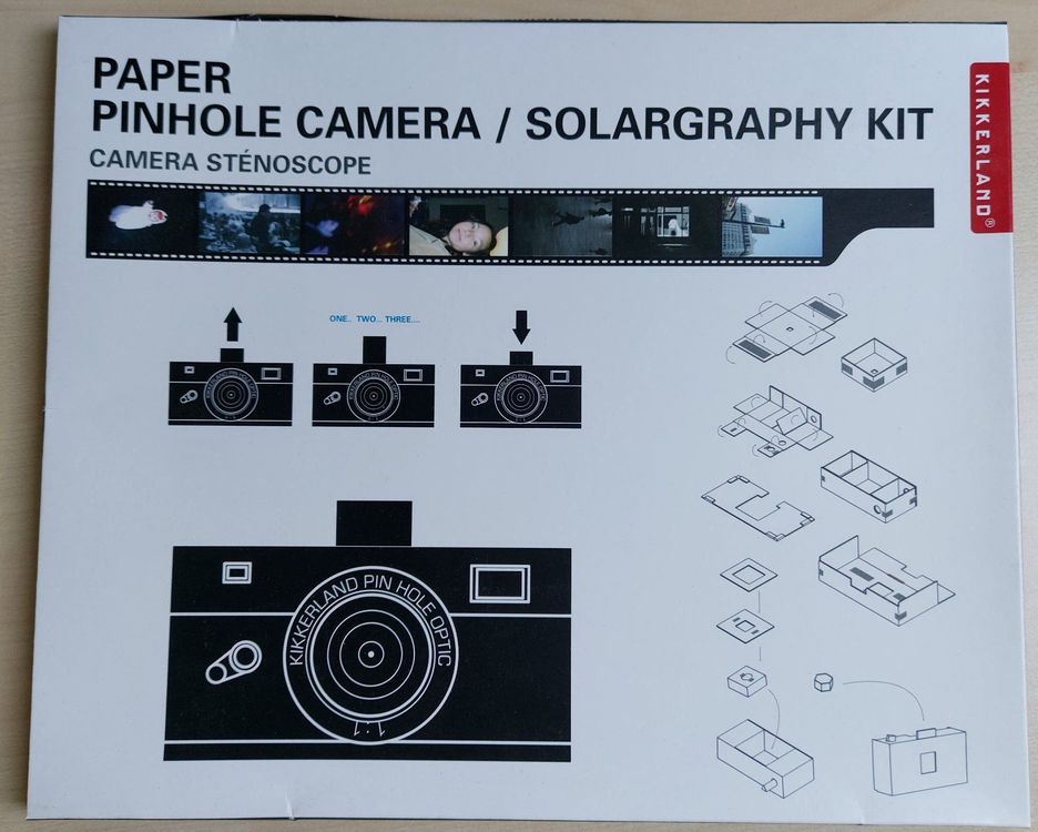 Paper Pinhole camera / Solargraphy Kit | Kaufen auf Ricardo