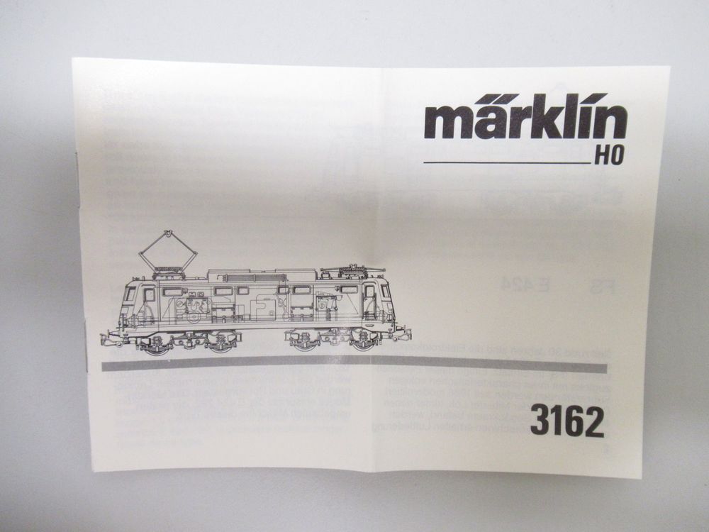 Märklin 3162 E-Lok E424 FS AC Analog H0 (Gebraucht) in Basel für CHF ...