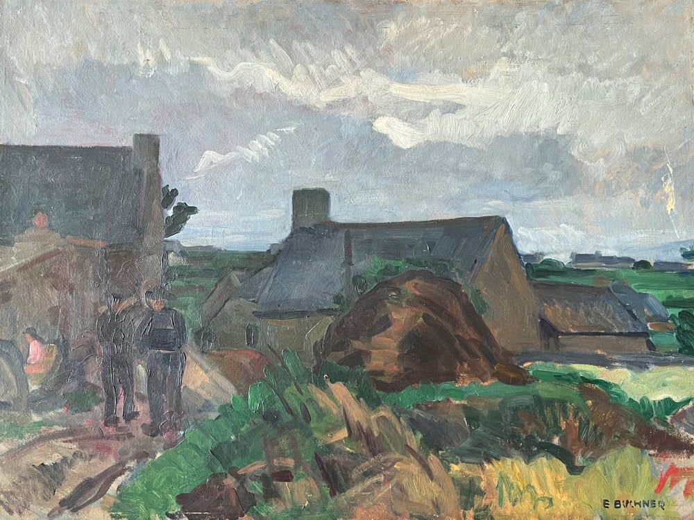 Ernst Buchner eine fantastische Landschaftsszene (Gebraucht) in Basel ...