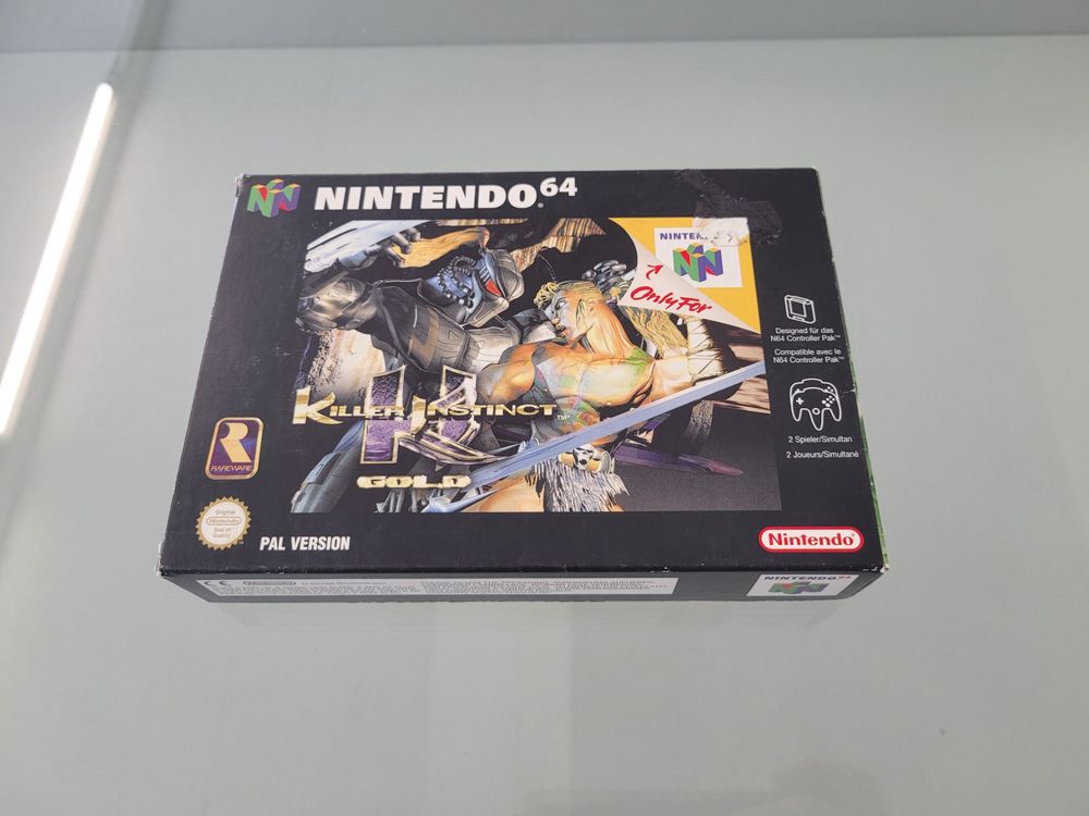 Killer Instinct Gold mit OVP (N64) (Gebraucht) in Uezwil für CHF 67 ...