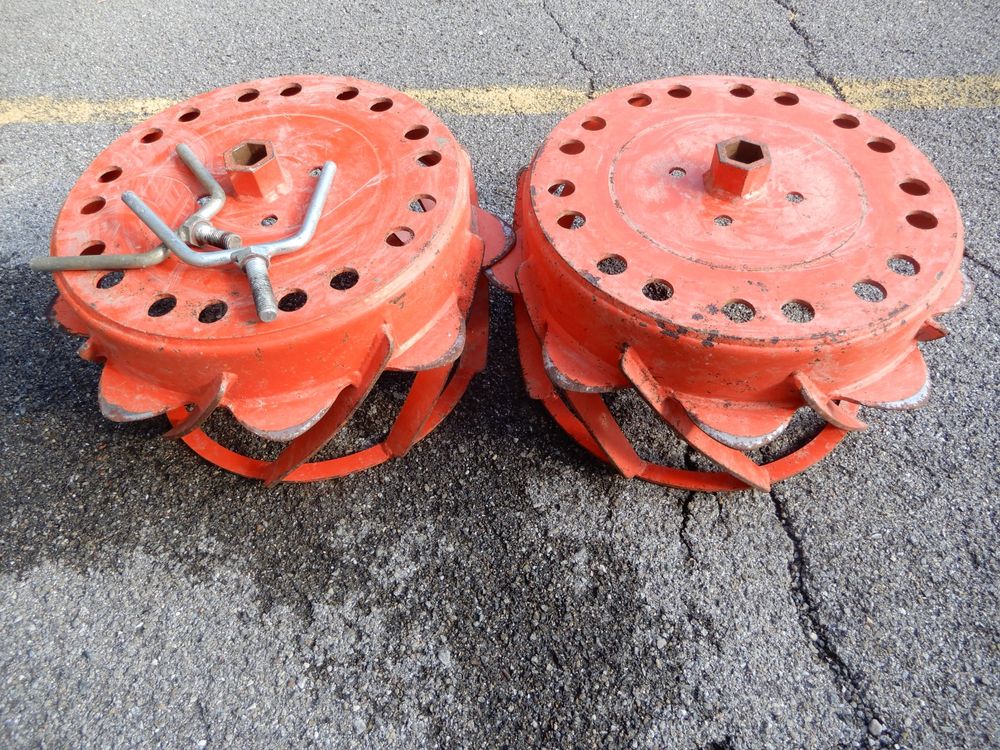 2 STK STACHELRÄDER ( RAPID REX OD. AEBI AM 18 ) (Gebraucht) in Huttwil ...