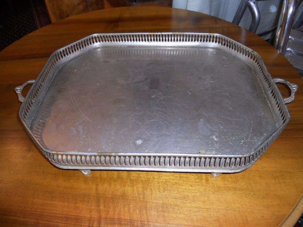 antikes Servier-Tableau, Servierplatte (Gebraucht) in für CHF 10 – mit ...