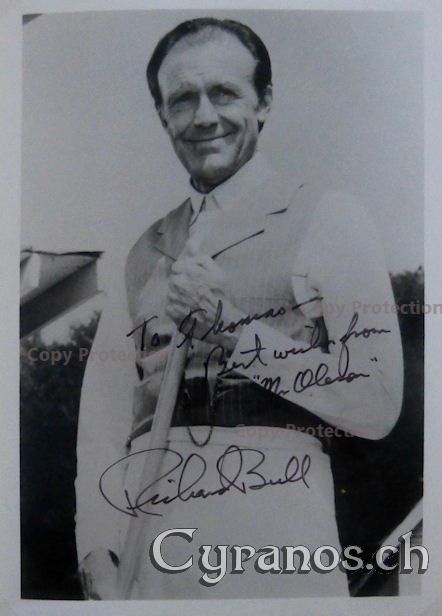 Richard Bull (1924-2014) Schauspieler - Autogramm (Gebraucht) in ...