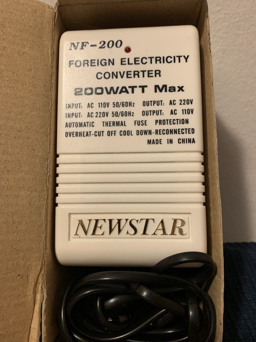 Newstar NF-200 Spannungswandler, 200 Watt Max. Leistung (Neu (gemäss Beschreibung)) in ...