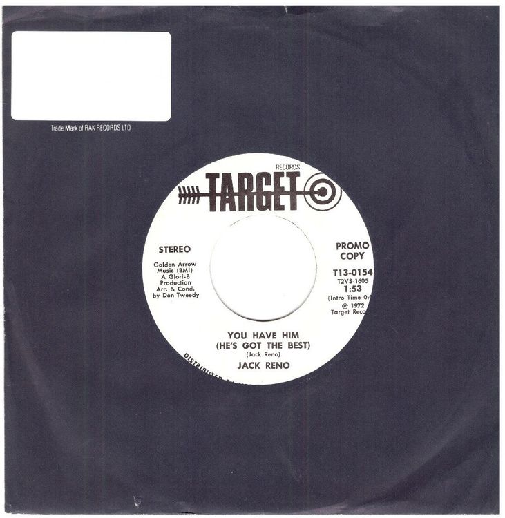 JACK RENO (Gebraucht) in Bassersdorf für CHF 1 – mit Lieferung auf ...