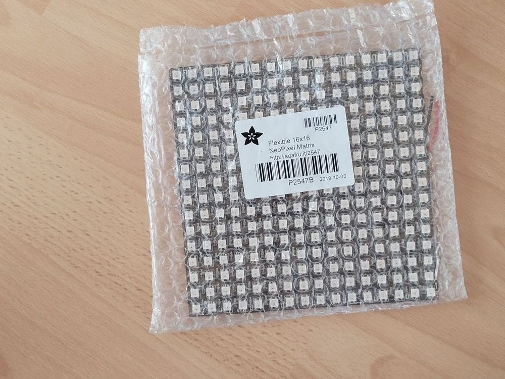 LED-Matrix 16x16 NeoPixel P2547B WS2812 (Gebraucht) in Burgdorf für CHF ...