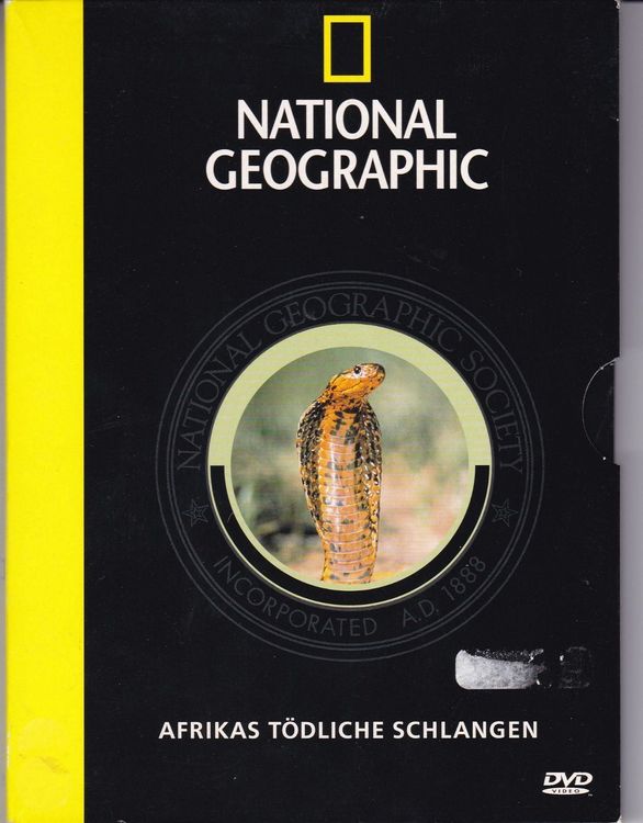 DVD ab Fr. 1.--,National Geog-Schlangen (Gebraucht) in Lausen für CHF 1 – mit Lieferung auf ...